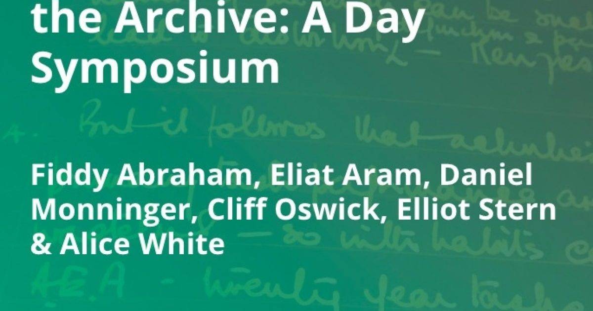 Tavistock Institute of Human Relations | TIHR Festival Picks